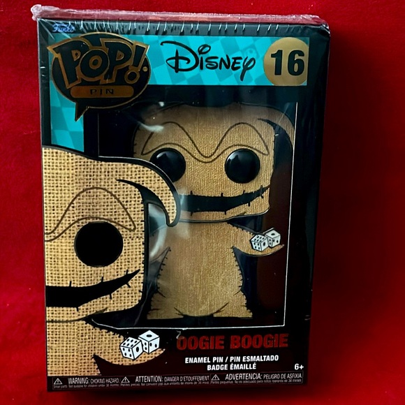 Funko | Accessories | Funko Pop Pin Disney Nbc Oogie Boogie Enamel Pin ...